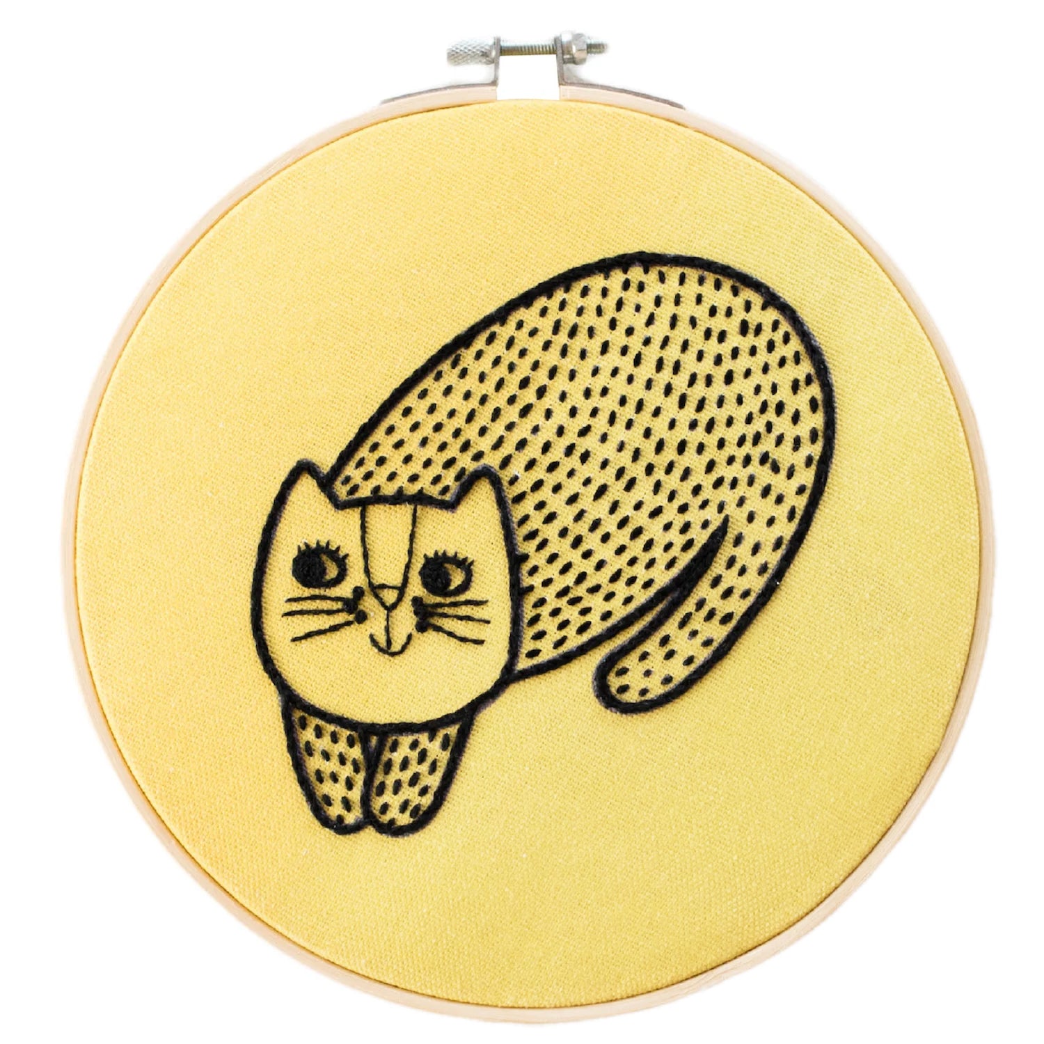Cat Embroidery Hoop Kit – Museum of Fine Arts, Houston