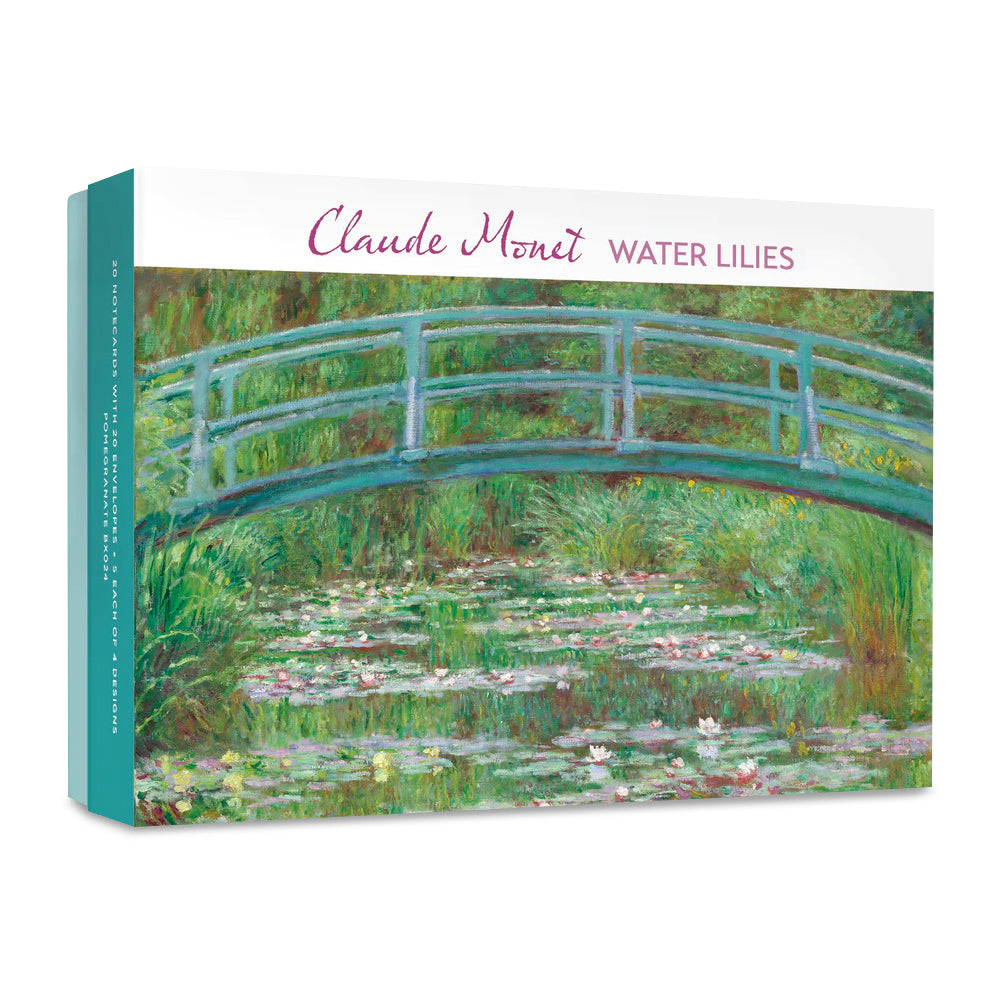 Monet “Water Lilies” Boxed Notecard Assortment – Museum of Fine Arts ...