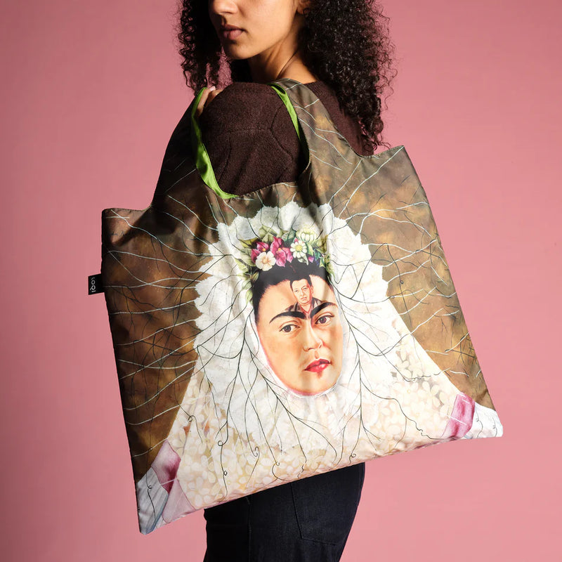 Recycled Tote Bag, Self Portrait As a Tehuana by Frida Kahlo – Museum ...