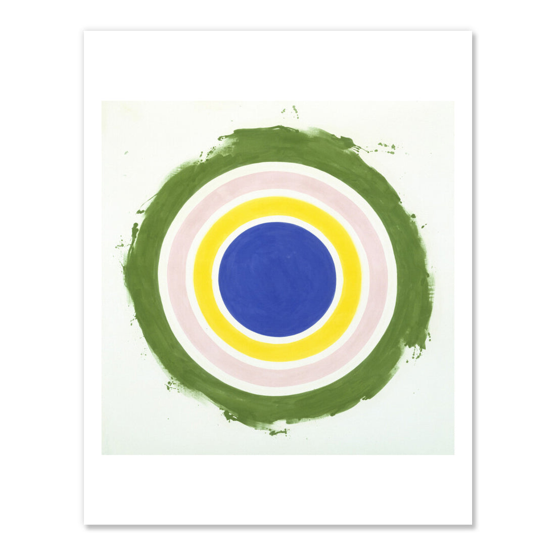 Kenneth Noland "Half" Print – Museum of Fine Arts, Houston