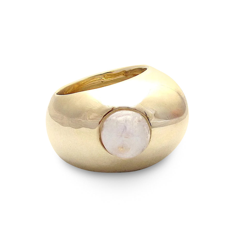 Pebble Moonstone Ring – Museum of Fine Arts, Houston