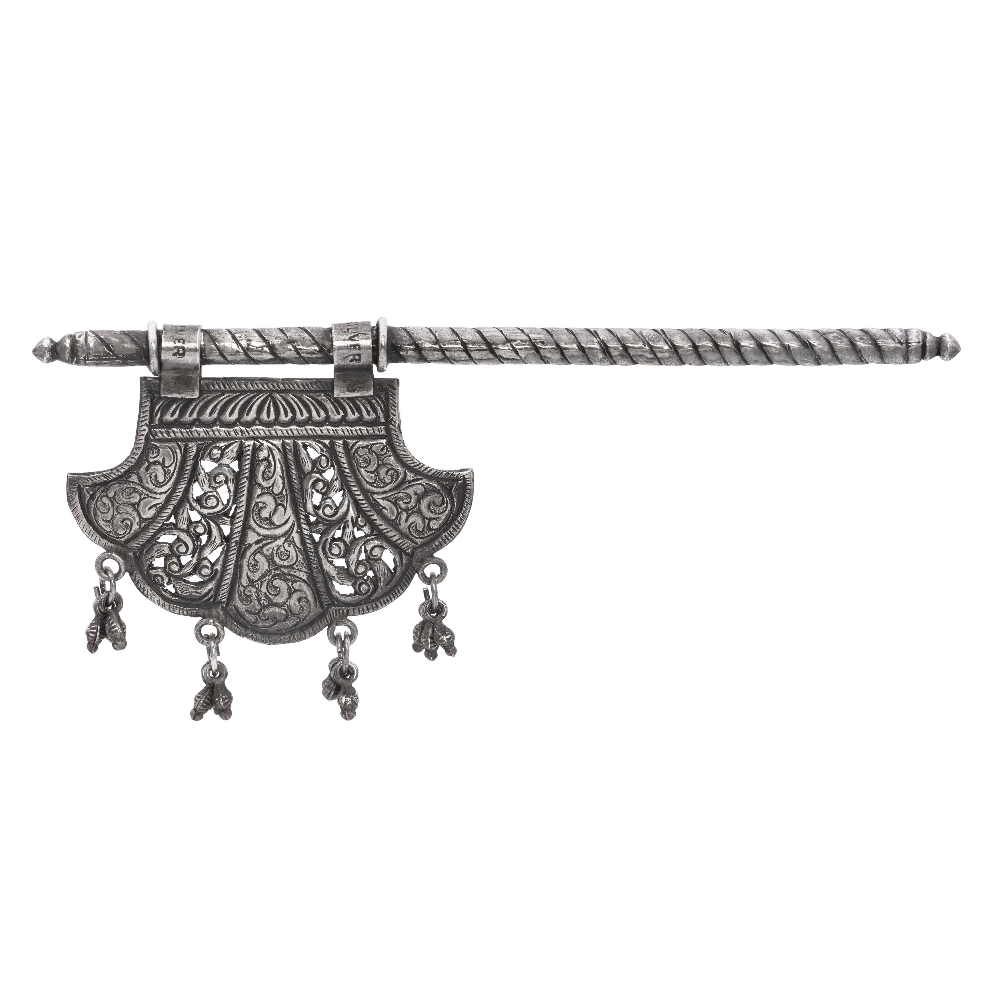 Silver Ceremonial Fan – Museum of Fine Arts, Houston