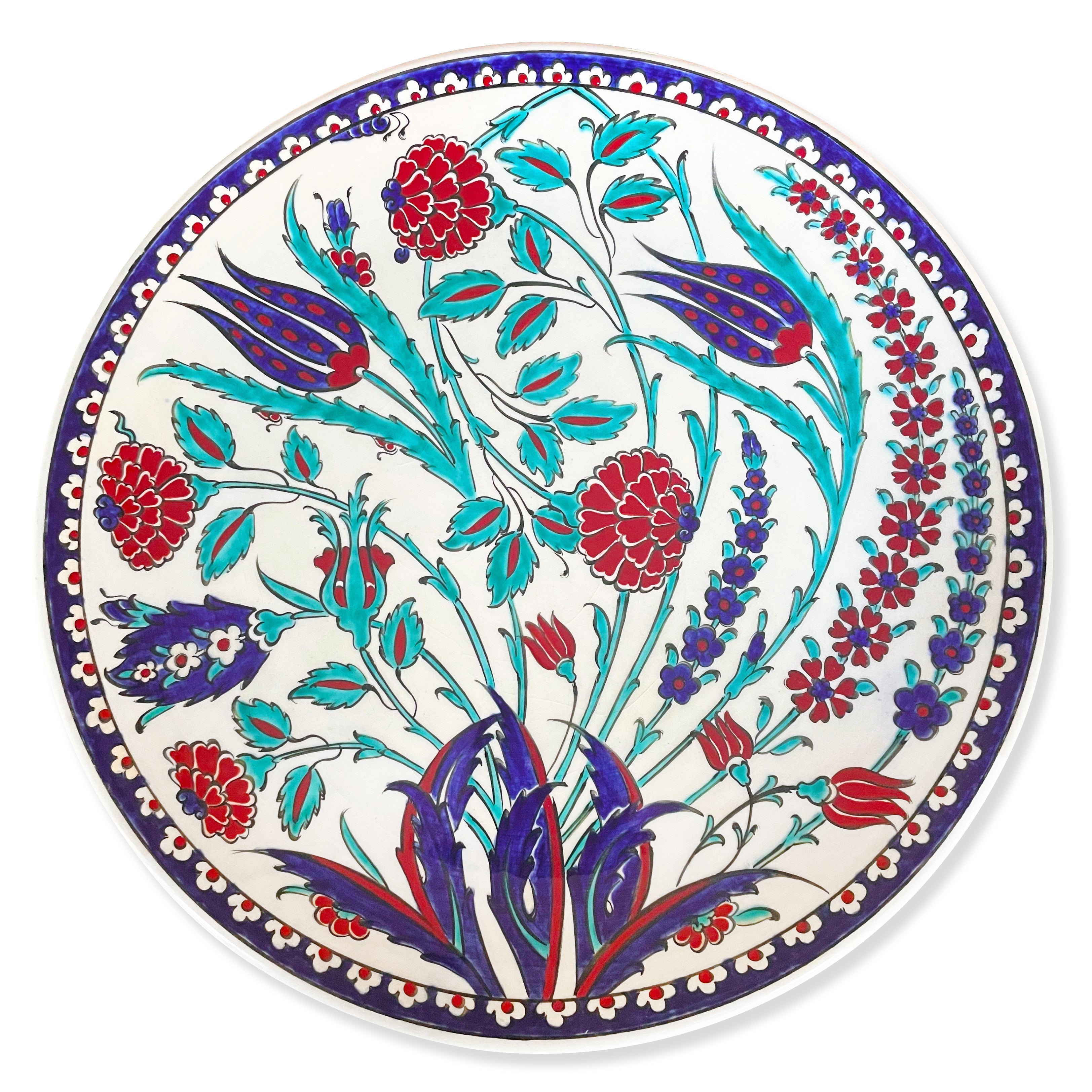 Turkish Iznik Platter - Red – Museum of Fine Arts, Houston